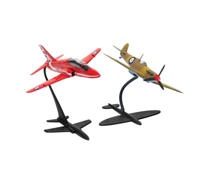 British Spitfire/Red Arrows Hawk Gift Set (1:72 Scale)-Airfix-A50187 ...