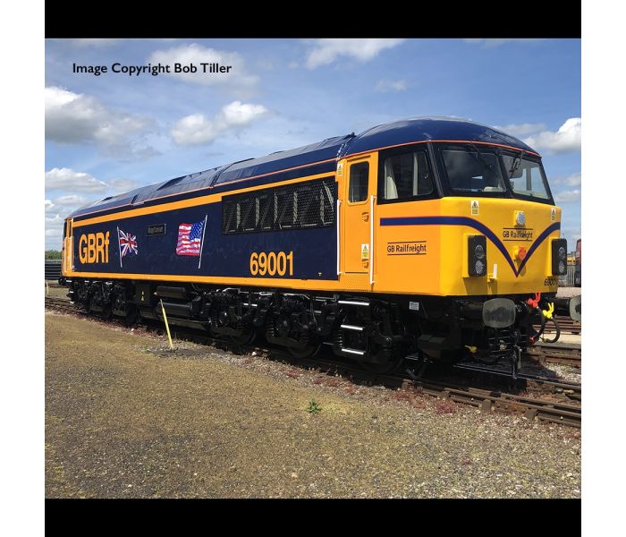 Class 69 001 'Mayflower' GBRf Flags (DCC-Sound)-Bachmann-35-776SF ...