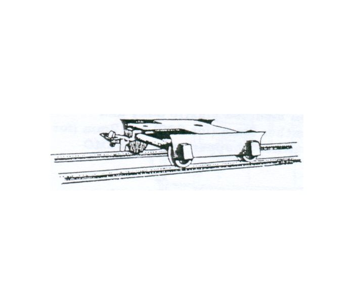 NWNG Railway Coach Bogies Kit (pair)-Dundas Models-BB03 | Gaugemaster