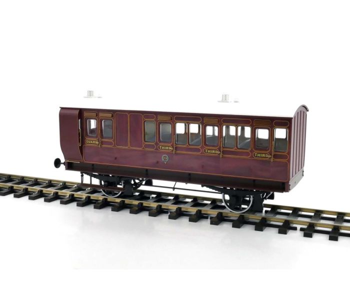 Stroudley 4whl Suburban Brake 3rd 918 Mahogany Lit-Dapol-7P-020-002L ...