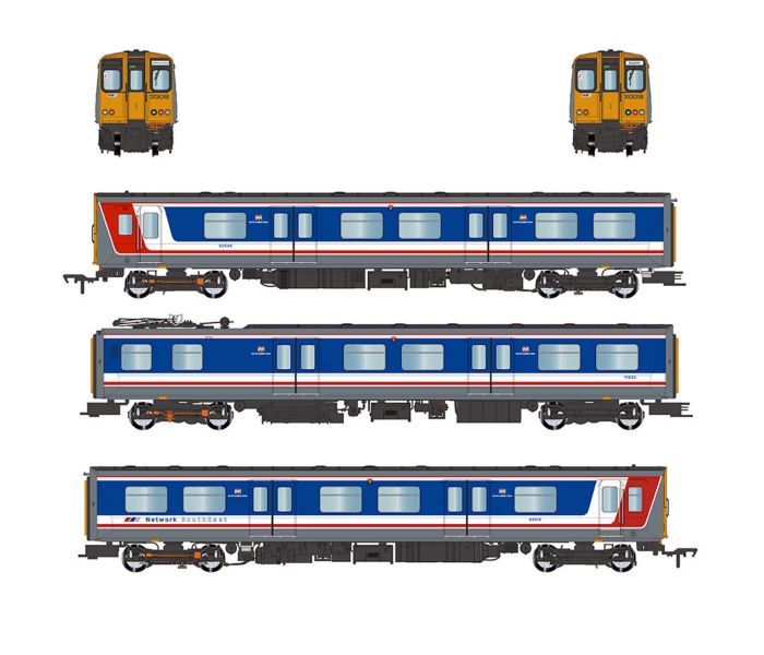 Class 313 018 3 Car EMU Network SouthEast-EFE Rail-E81003 | Gaugemaster