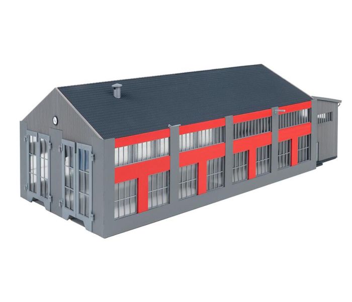 Electric Locomotive Shed (2 Road) Kit IV-Faller-120079 | Gaugemaster