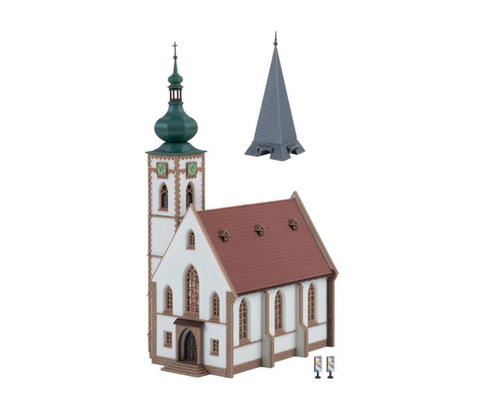Village Church Model of the Month Kit I-Faller-231726 | Gaugemaster