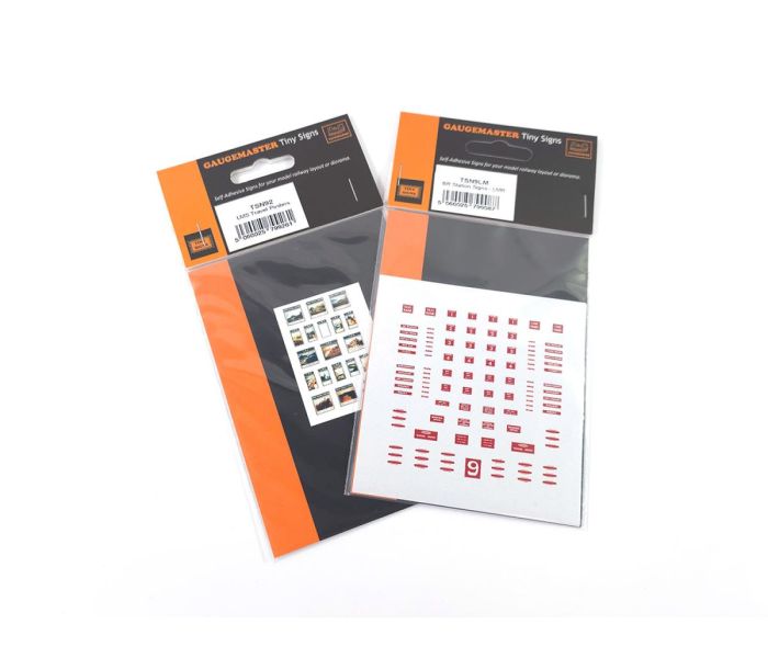 LMS Themed Signage Set-Tiny Signs-GMTS206 | Gaugemaster