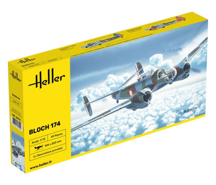 French Bloch 174 (1:72 Scale)-Heller-80312 | Gaugemaster