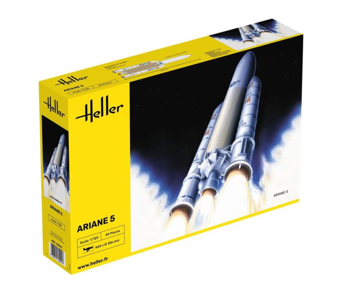 Ariane 5 (1:125 Scale)-Heller-80441 | Gaugemaster