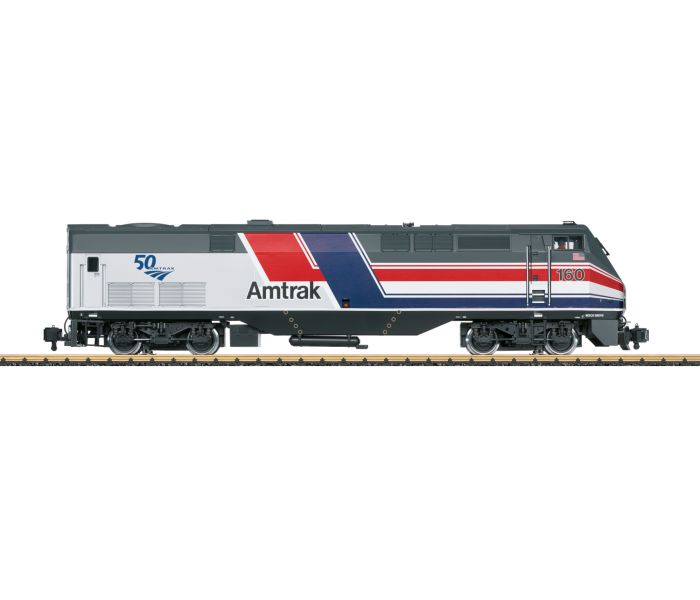 Amtrak P42 PhIII EMD 160 50th Anniversary (DCC-Sound)-LGB-20493 ...