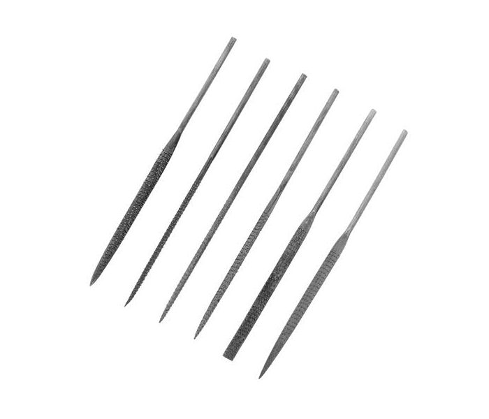 Rasp File Set Wax/Woodwork (6)-Modelcraft-PFL6006 | Gaugemaster