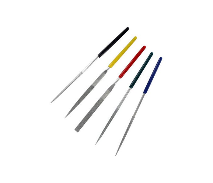 Diamond File Set 100mm (5)-Modelcraft-PFL6007 | Gaugemaster