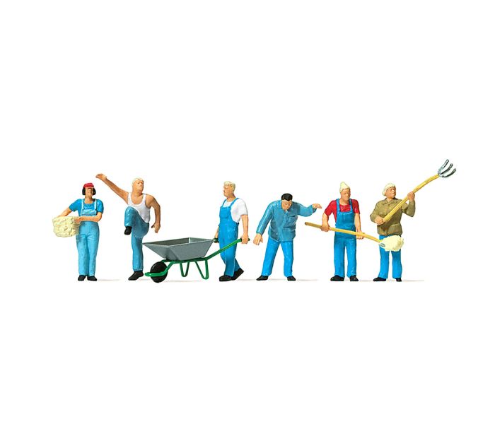 Modern Farmers (6) Figure Set-Merten-0212560 | Gaugemaster