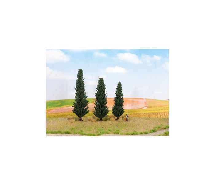 Cypress (3) Profi Trees 10/11/13cm-Noch-21998 | Gaugemaster