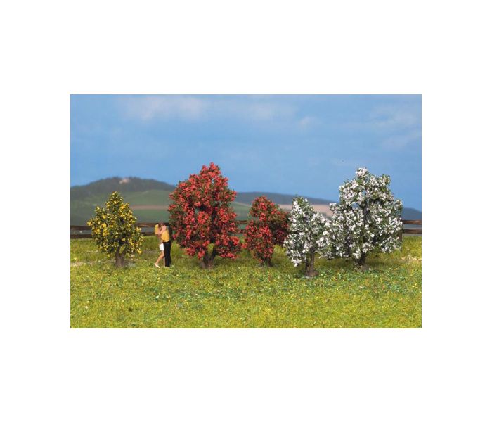 Green Bushes (5) Classic Trees 3-4cm-Noch-25410 | Gaugemaster