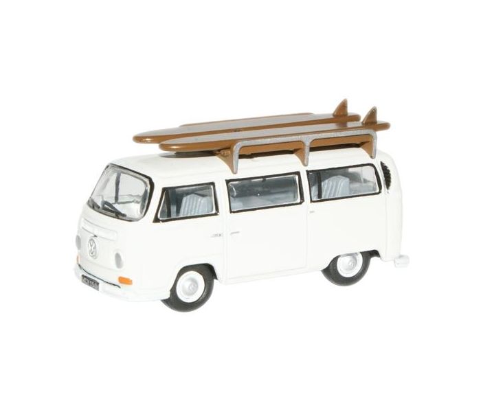 VW Bus Bay Window Pastel White-Oxford Diecast-76VW011 | Gaugemaster