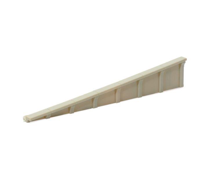 Concrete Platform Ramp Edging 2prs-Peco-LK68 | Gaugemaster