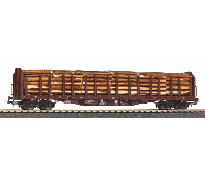Expert RSBG Roos-t642 Bogie Stake Wagon w/Timber Load VI-Piko-24610 ...