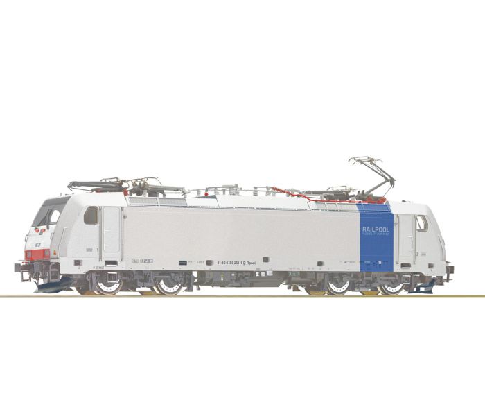 Railpool BR186 251-5 Electric Locomotive VI (~AC-Sound)-Roco-7520161 ...