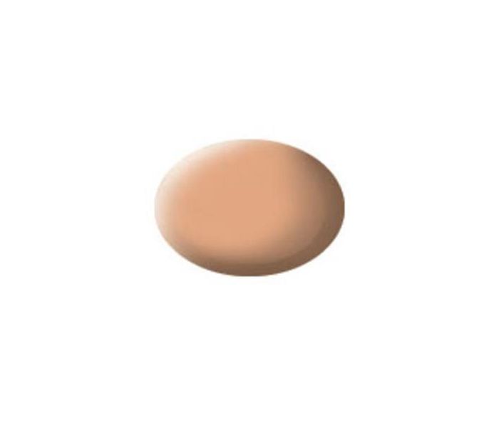 Acrylic Paint 'Aqua' (18ml) Solid Matt Flesh-Revell-36135 | Gaugemaster