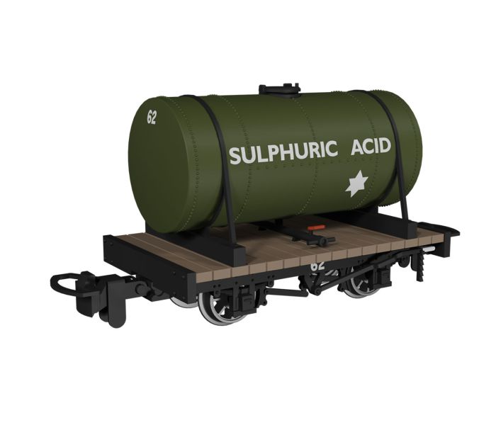 Cylindrical Tank Wagon Sulpuhric Acid No.62-Rapido Trains-990106 ...