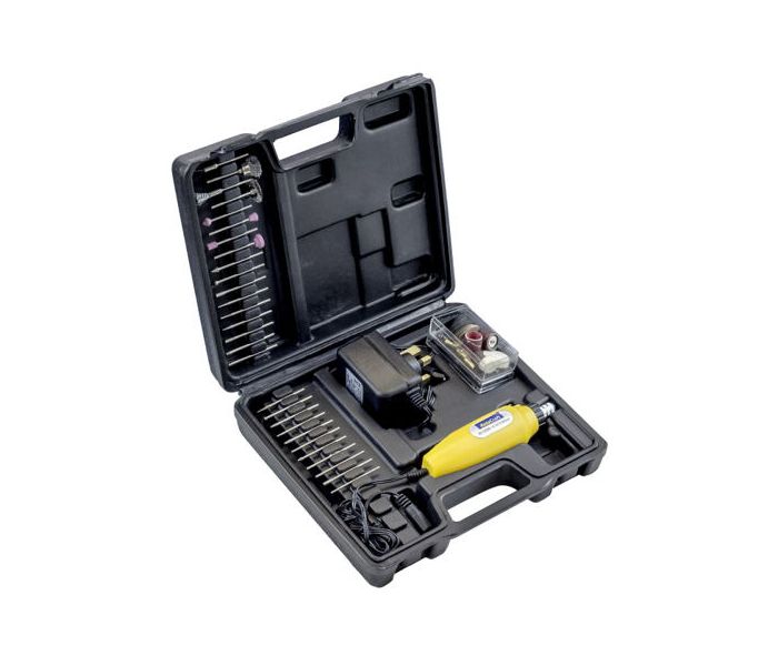 12v Rotary Tool Set with 75 Accessories-Rotacraft-RC12/75A | Gaugemaster