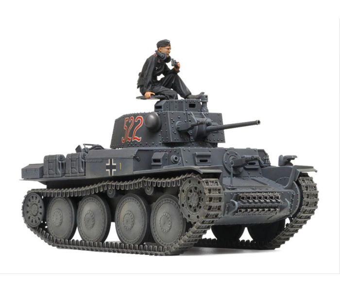 German Panzerkampfwagen 38t Ausf.E/F (1:35 Scale)-Tamiya-35369 ...