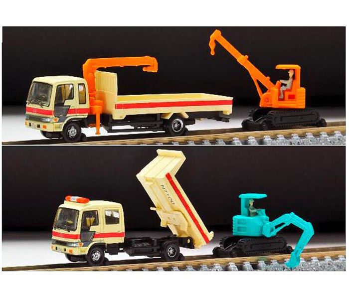 31993 Road/Rail Track Maintenance Vehicle Set D-Tomix/Tomytec-31993 ...