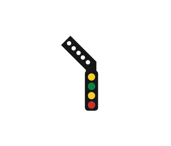 Signal Kit (LH Feather) 4 Aspect Outer Distant-Train Tech-SK6L ...