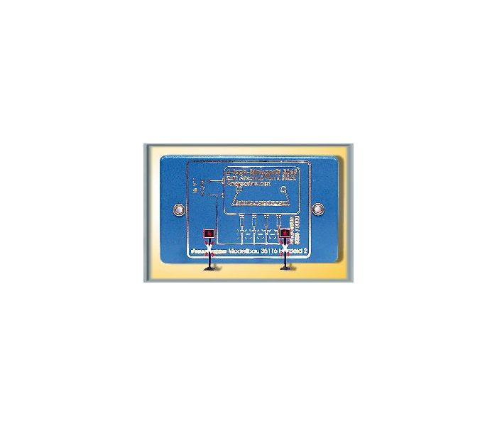 St Andrews Cross (2) with Blinking Electronics-Viessmann-5801 | Gaugemaster