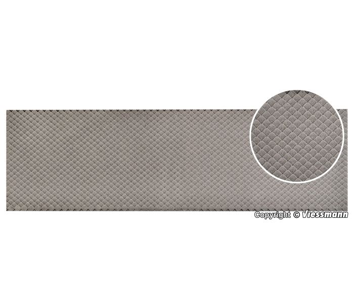 Stone Art Roof Plate Slate 54x16.3cm-Vollmer-48732 | Gaugemaster