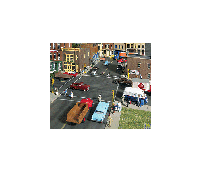 Asphalt Street System Kit-Walthers Cornerstone-933-3194 | Gaugemaster