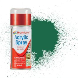 No 30 Dark Green Acrylic Modellers Spray (150ml)-Humbrol-AD6030 ...