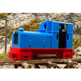 Deutz 122F Diesel Locomotive Blue-Minitrains-2091 | Gaugemaster