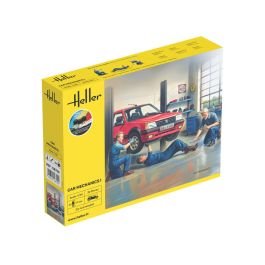 Car Mechanics Set I Starter Kit (1:24 Scale)-Heller-58755 | Gaugemaster