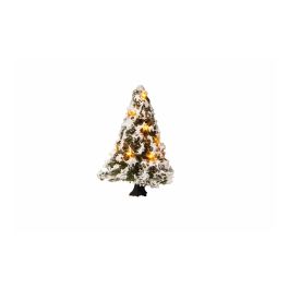 Christmas Illuminated Tree with 10 LEDs 5cm-Noch-22110 | Gaugemaster