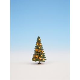 Christmas Illuminated Tree with 20 LEDs 8cm-Noch-22121 | Gaugemaster