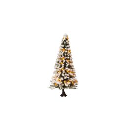 Christmas Illuminated Tree with 30 LEDs 12cm-Noch-22130 | Gaugemaster