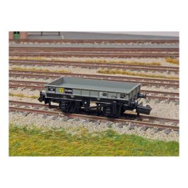 4 Wheel Pig Iron Wagon BR Unfitted Grey-Peco-NR1100B | Gaugemaster