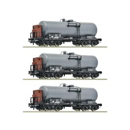 DRG Bogie Tank Wagon Set (3) II-Roco-6600062 | Gaugemaster