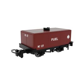 Rectangular Tank Red 'Fuel' 27-Rapido Trains-833104 | Gaugemaster