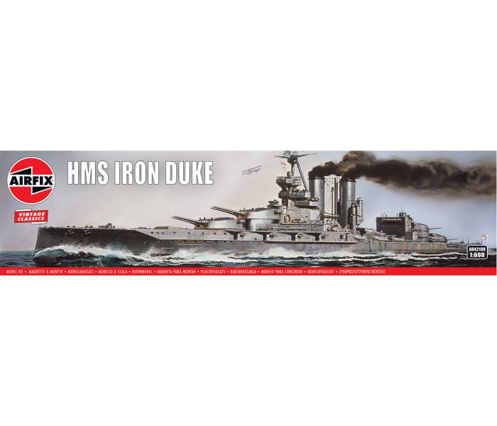 Vintage Classics HMS Iron Duke (1:600 Scale)-Airfix-A04210V | Gaugemaster