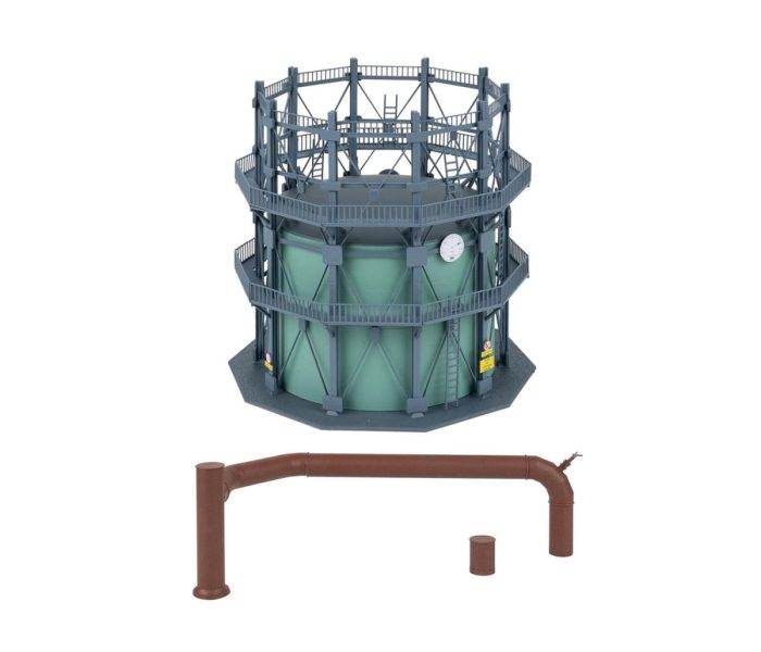 Gasometer with Pipework Kit II-Faller-130157 | Gaugemaster