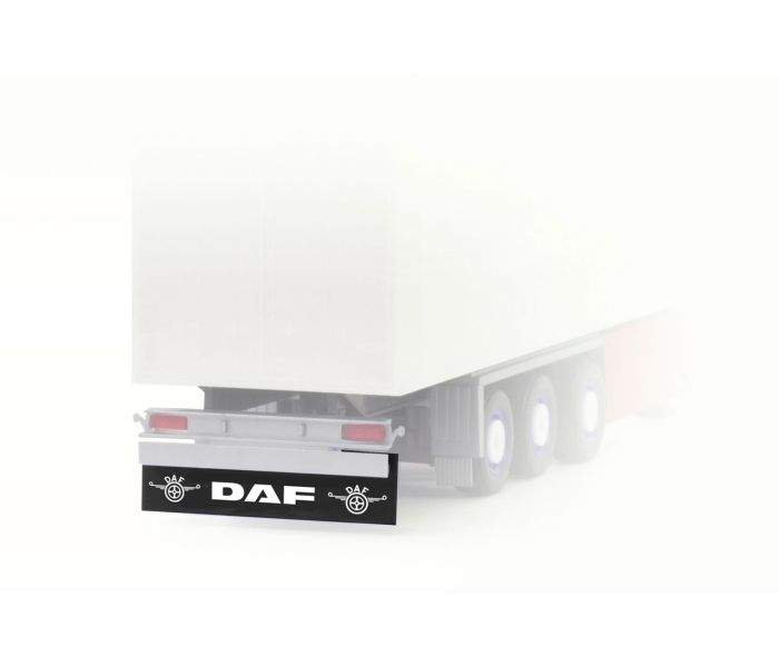 DAF Rear Splash Flaps (8)-Herpa-054386 | Gaugemaster