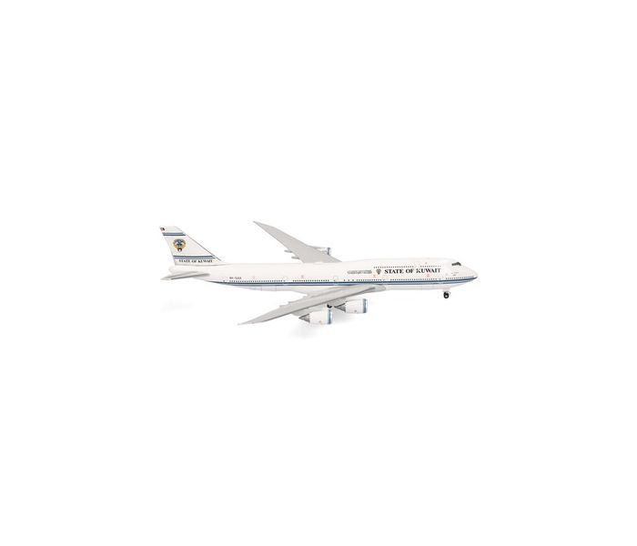 Boeing 747-8 BBJ Kuwait Government 9K-GAA (1:500)-Herpa-538046 ...