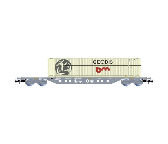 SNCF Sgnss Container Wagon w/45' GEODIS Container Load V-Jouef-HJ6263 ...