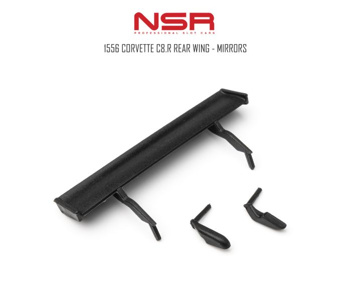 Corvette C8.R Rear Wing Mirrors-NSR-1556 | Gaugemaster