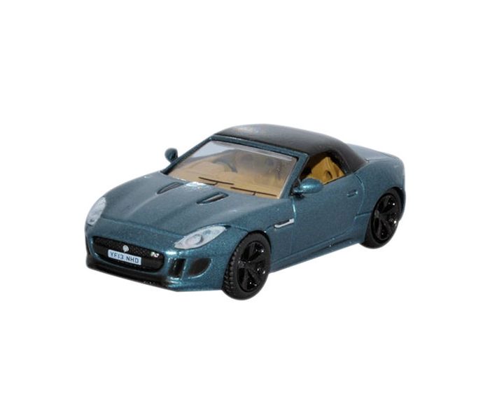 Jaguar F Type British Racing Green Metallic-Oxford Diecast-76FTYP005 ...