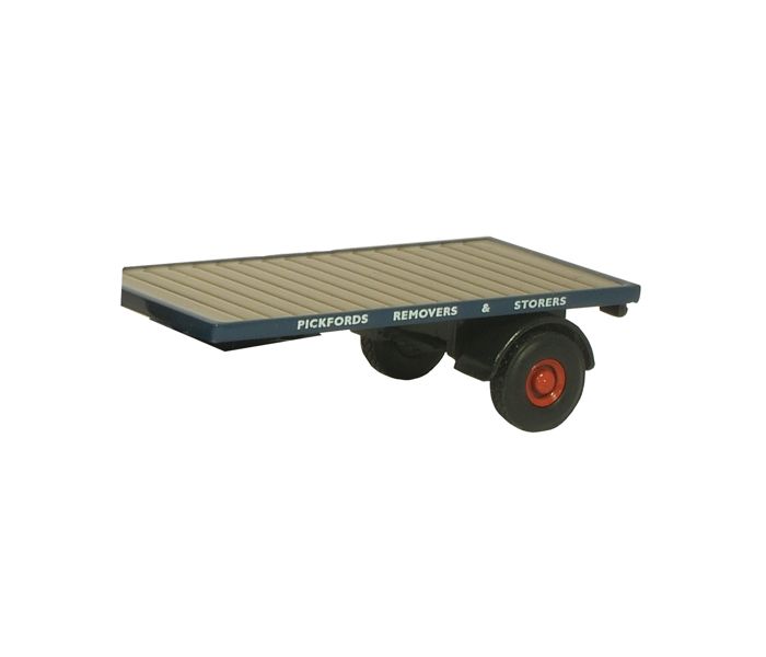 Pickfords Flatbed Twin Trailer Pack-Oxford Diecast-76MH007T | Gaugemaster