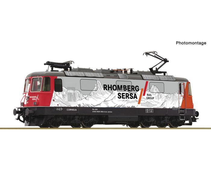 Sersa Re 420 268-5 Electric Locomotive VI (DCC-Sound)-Roco-7510030 ...