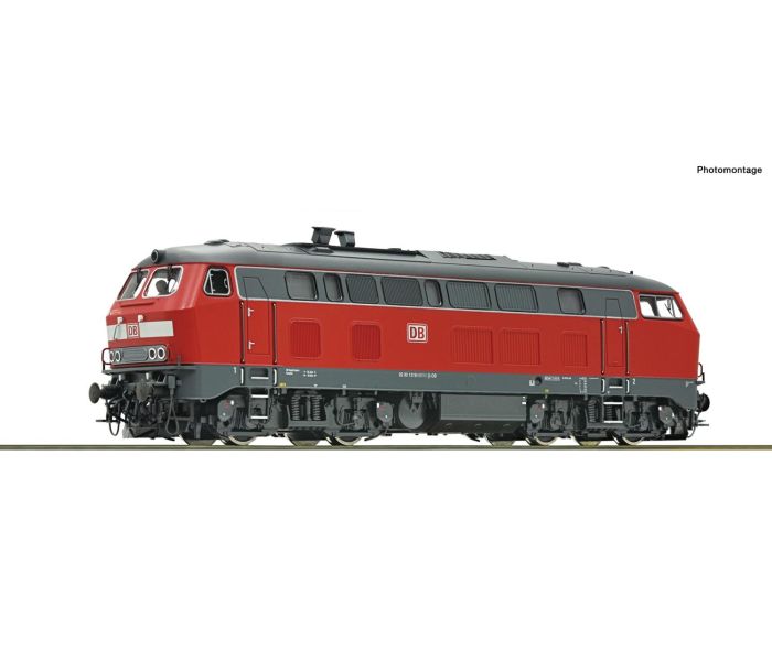 DBAG BR218 433-1 Diesel Locomotive VI (~AC-Sound)-Roco-78768 | Gaugemaster
