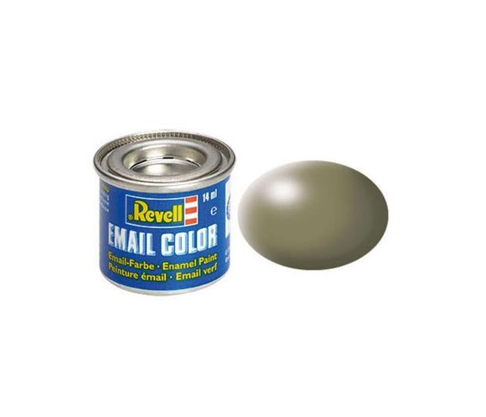 Enamel Paint 'Email' (14ml) Solid Silk Matt Greyish Green-Revell-32362 ...