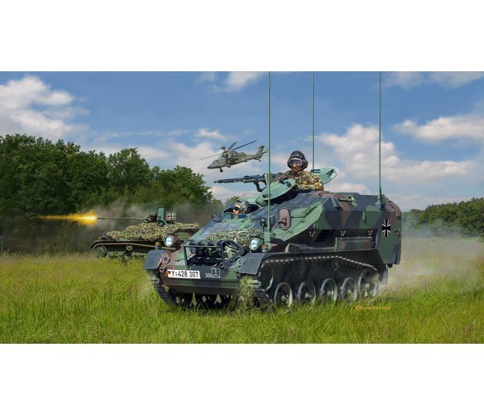 German Wiesel 2 LeFlaSys BF/UF Model Set (1:35 Scale)-Revell-63336 ...